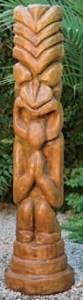 Tiki Statue 3 foot Tall | Artistic Statuary
